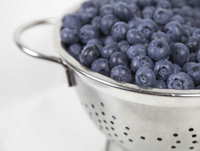 Fresh Washed Blueberries Strainer Stock Photos - Free & Royalty-Free ...
