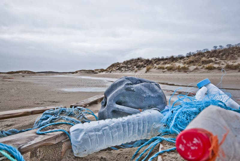 Washed carbage stock image. Image of holland, landscape - 13845737
