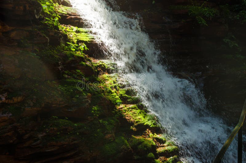 Washed Down the River Rocks Stock Photo - Image of quartzite, splash ...