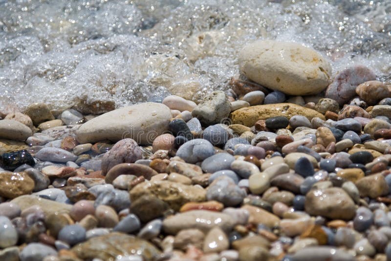 Washed out pebbles stock photo. Image of stone, match - 5192272