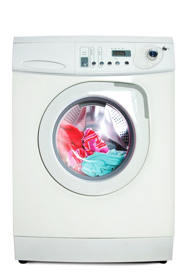 Washing machine stock photo. Image of clothing, laundry - 3083130