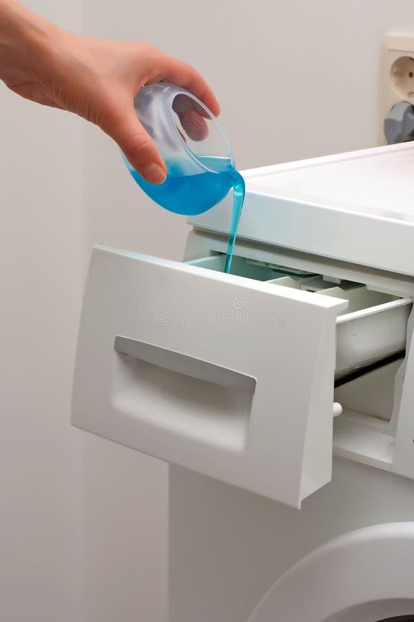 Washer dispenser stock photo. Image of domestic, dispenser - 12501252