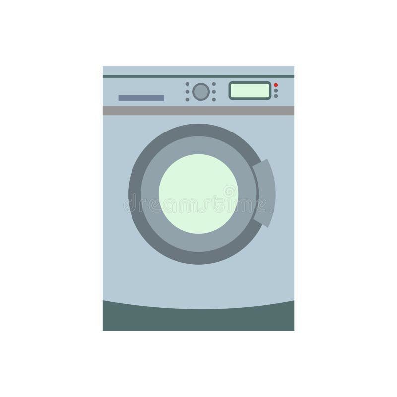 Washer flat vector icon. stock vector. Illustration of isolated - 87459867