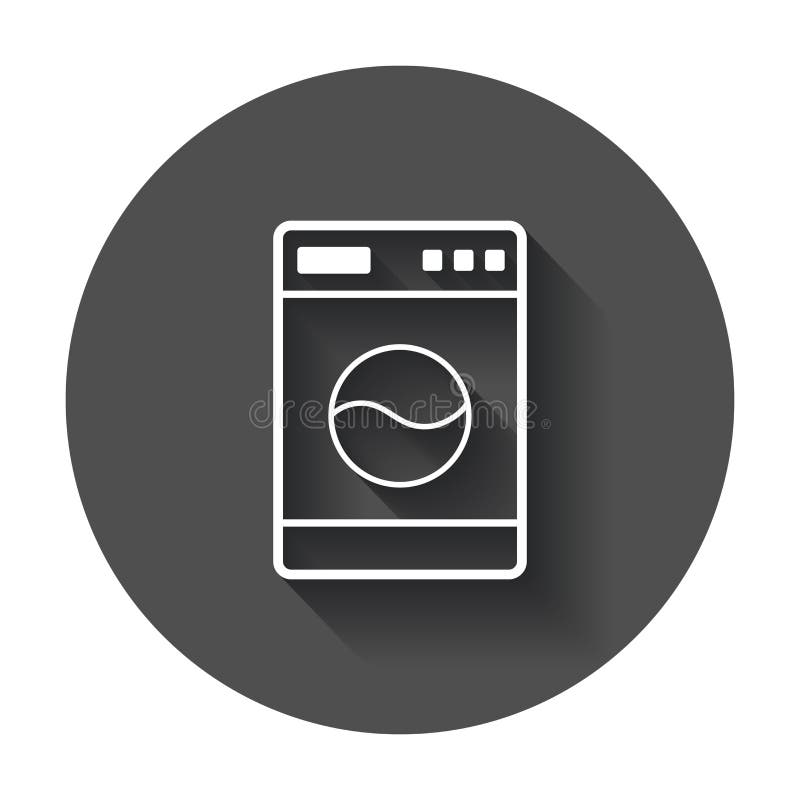Washer flat vector icon. stock vector. Illustration of symbol - 93745745