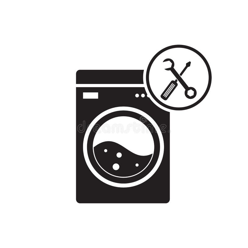 Washer icon illustration stock vector. Illustration of soap - 262497505