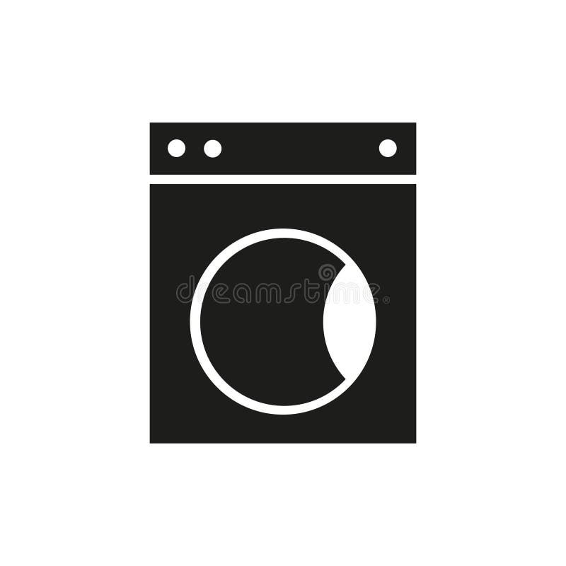 Front Load Washer Dryer Stock Illustrations – 248 Front Load Washer ...