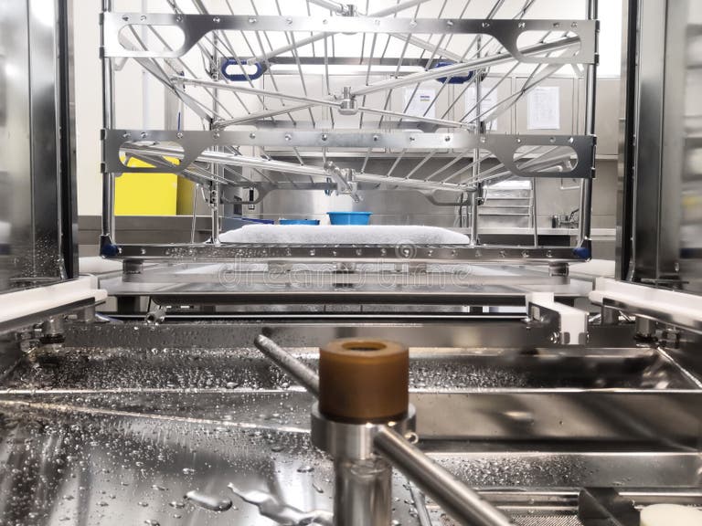 Washer for Surgical Instruments Stock Image - Image of multi, chamber ...