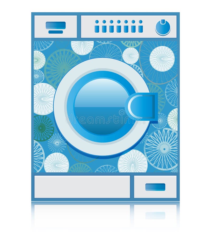 Washer stock illustration. Illustration of graphic, housework - 34337526