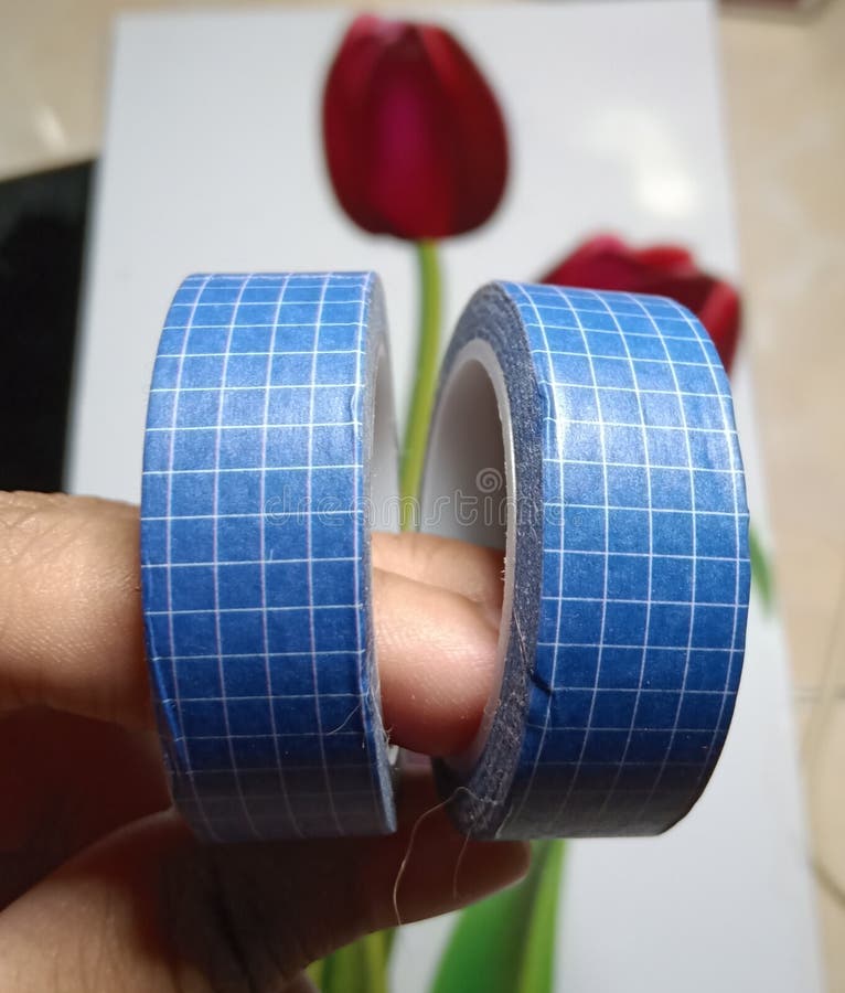 Washi tape stationery stock image. Image of tape, book - 206401049