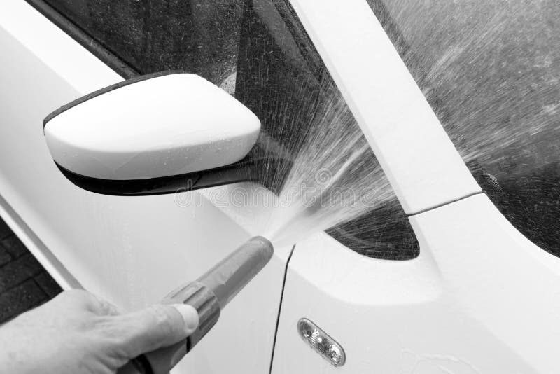 Cleaning car stock photo. Image of soap, suds, auto, blue - 19119308