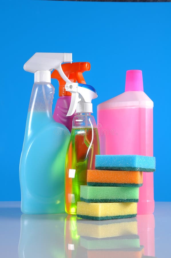 Washing, Cleaning on Light Background Stock Photo - Image of product ...