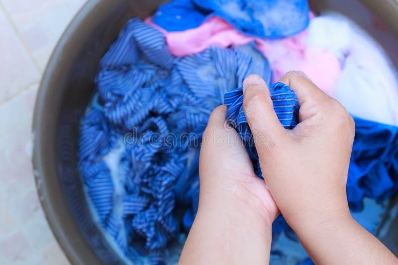 Washing clothes stock photo. Image of daytime, washing - 41169822