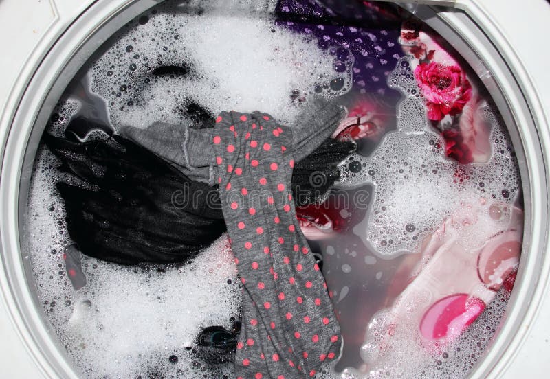 Washing clothes stock photo. Image of powder, detergents - 69612516