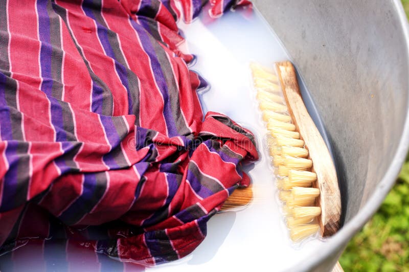 Washing clothes stock photo. Image of historic, clothes - 33974146