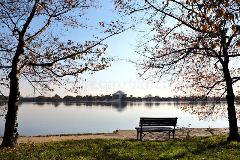 Washing DC Jefferson Memorial Stock Photo - Image of view, tourism ...
