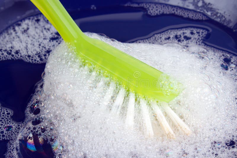 Washing dish stock photo. Image of utensil, wash, washing - 26066728
