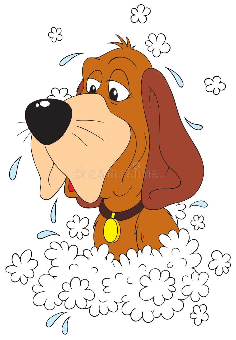 Cartoon Washing Dog Stock Illustrations – 590 Cartoon Washing Dog Stock ...