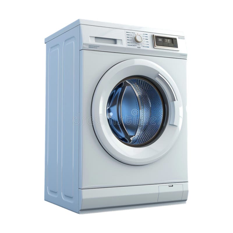 Washing and Dry Machine on Transparent Background - Ai Generated Stock ...