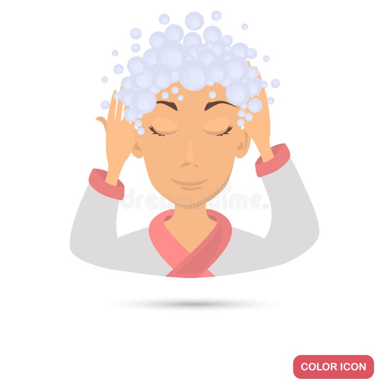 Washing Hair Stock Illustrations – 6,245 Washing Hair Stock ...