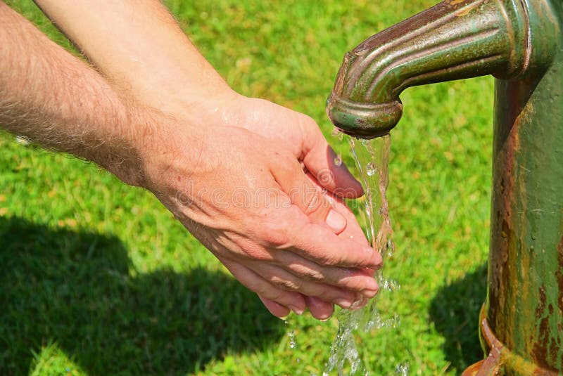 Washing hands stock image. Image of hygiene, fresh, drop - 18701659