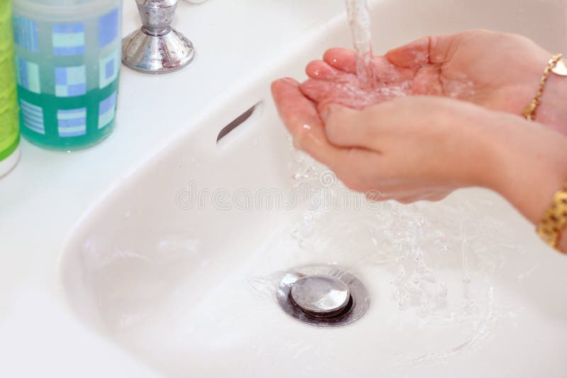 Washing hands stock image. Image of everyday, cleanse - 1959463