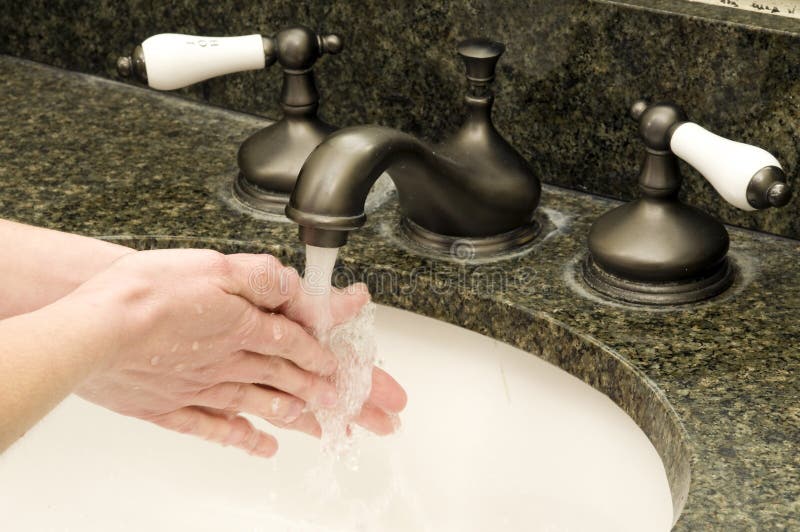 Washing hands stock image. Image of person, human, wash - 8582995