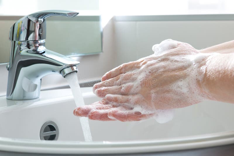Washing hands stock image. Image of disinfect, cleanly - 32363075