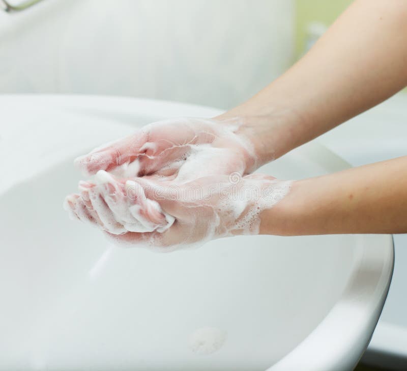 Washing Hands stock image. Image of body, bacteria, care - 52053391