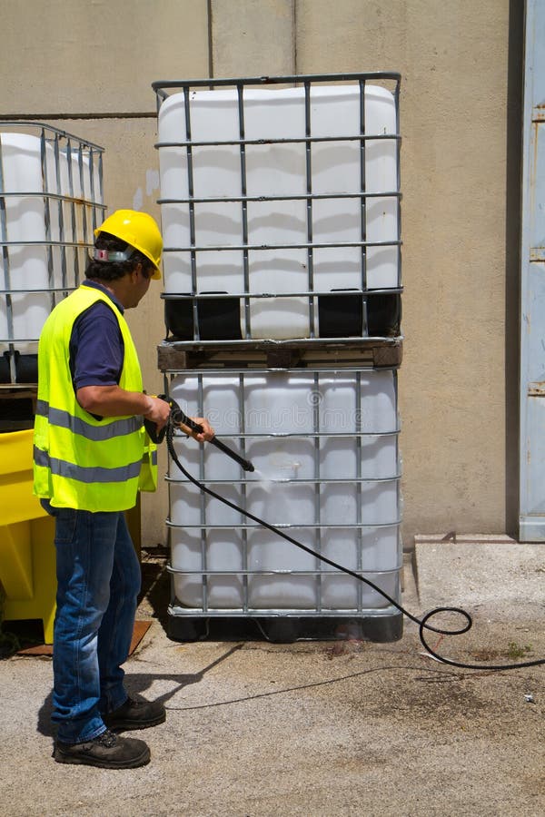 Spray Spear for Spraying Vegetables and Fruits Stock Image - Image of ...