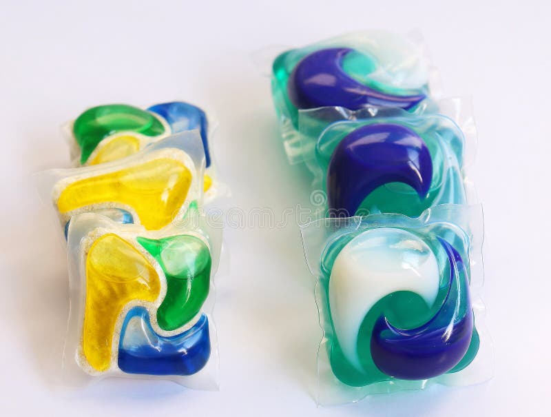 Washing and Launryy Machine Pads Stock Photo - Image of washing ...