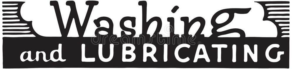 Washing and Lubricating stock illustration. Illustration of scalable ...