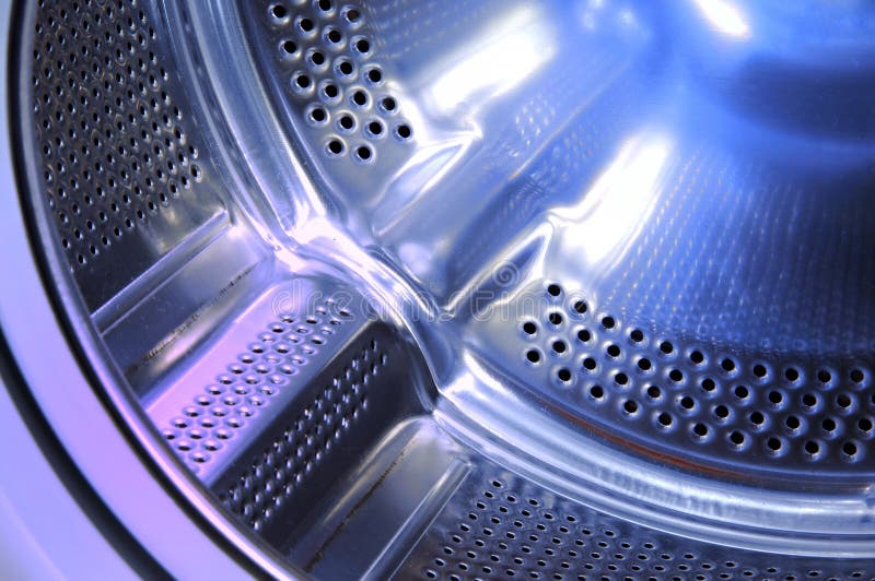 Washing machine stock image. Image of round, houseware - 12512403