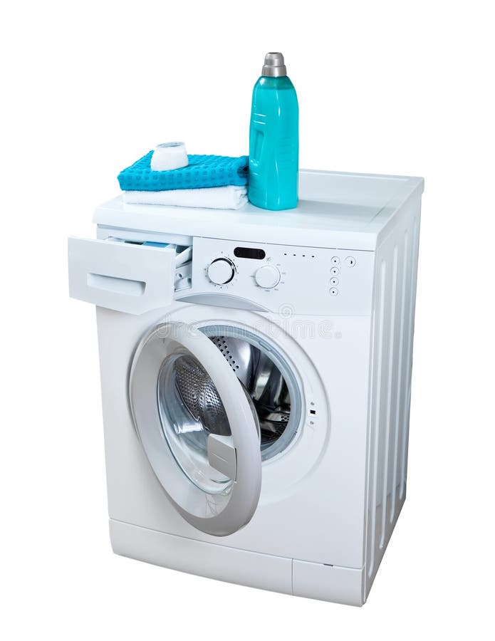 Washing machine stock photo. Image of electrical, domestic - 4091050