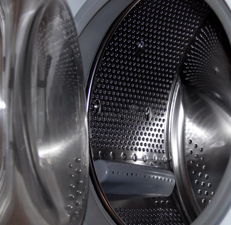 Washing machine stock image. Image of internal, metal, steel - 907013