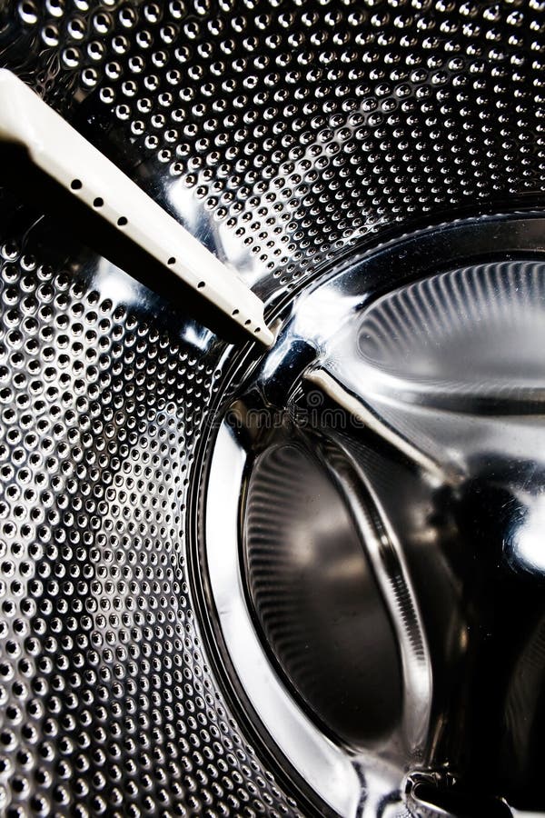 Washing machine stock photo. Image of indoor, metallic - 19837920
