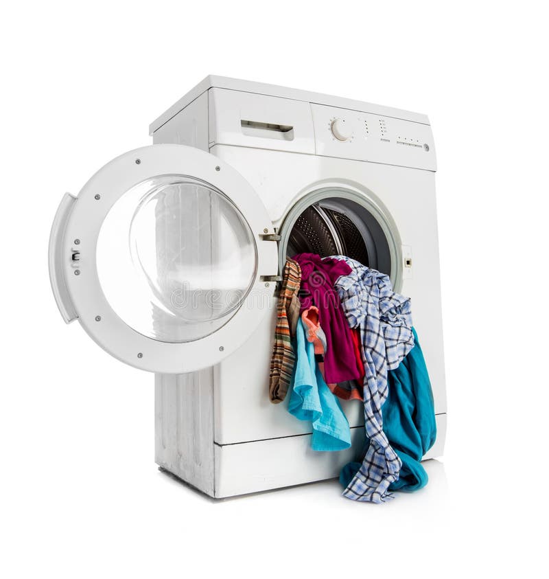Washing machine stock photo. Image of clothing, laundry - 3083130