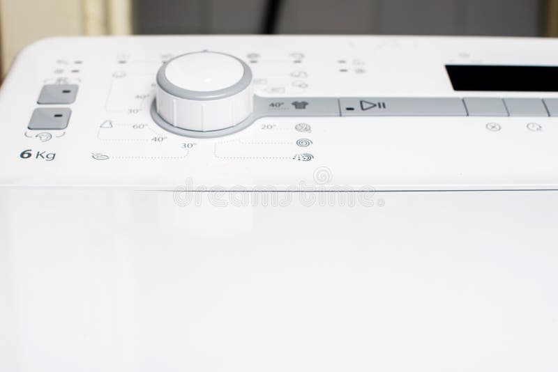 Washing Machine Control Panel. Washing Mode Editorial Photo - Image of ...