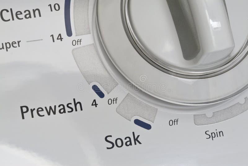 Washing Machine Dial stock photo. Image of heat, household - 5254810