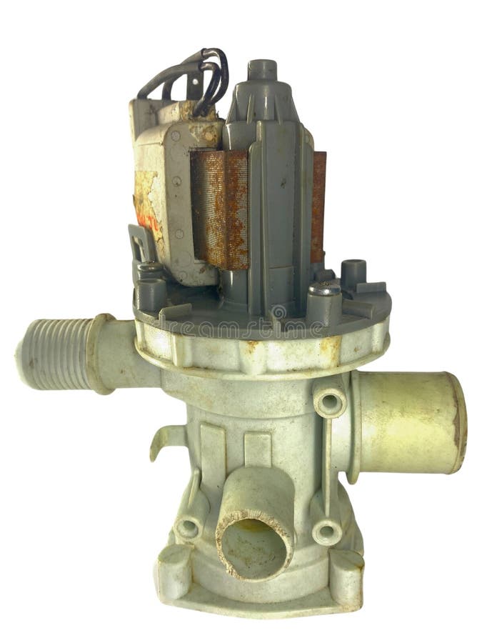 Washing Machine Drain Pump stock image. Image of machine - 346345761