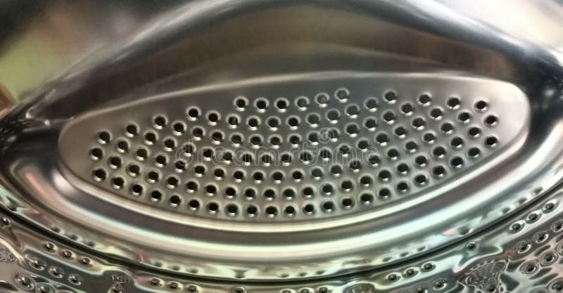 Washing Machine Drum for Front Loading Stock Image - Image of glass ...