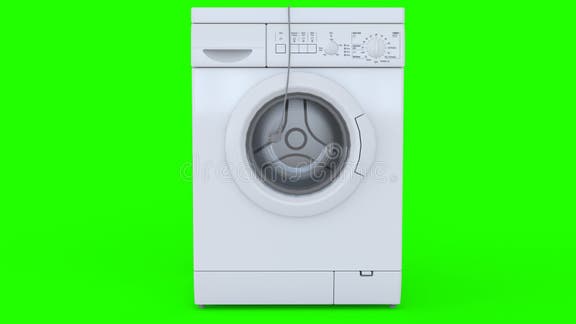 Washing machine stock illustration. Illustration of bankrupt - 344344299