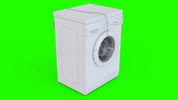 Washing machine stock illustration. Illustration of wash - 344344305