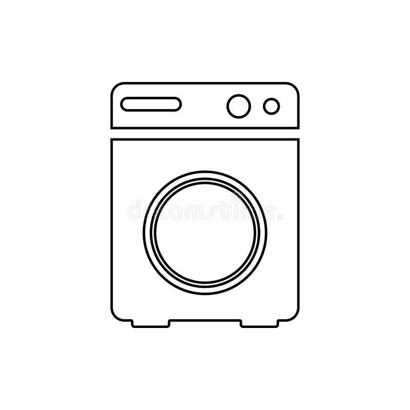 Washing Machine Icon. Element of Web for Mobile Concept and Web Apps ...