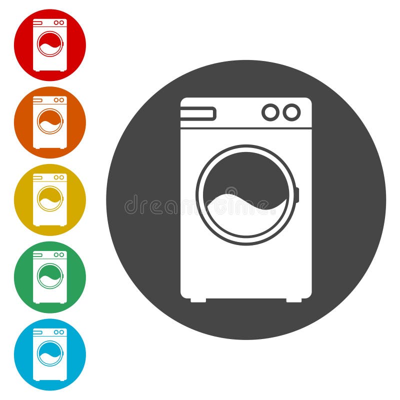 Washing Machine Icon Stock Illustrations – 32,798 Washing Machine Icon ...