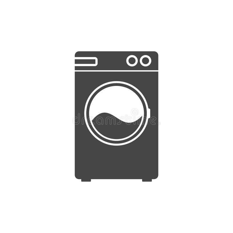 Washing machine icon stock vector. Illustration of sign - 173465778