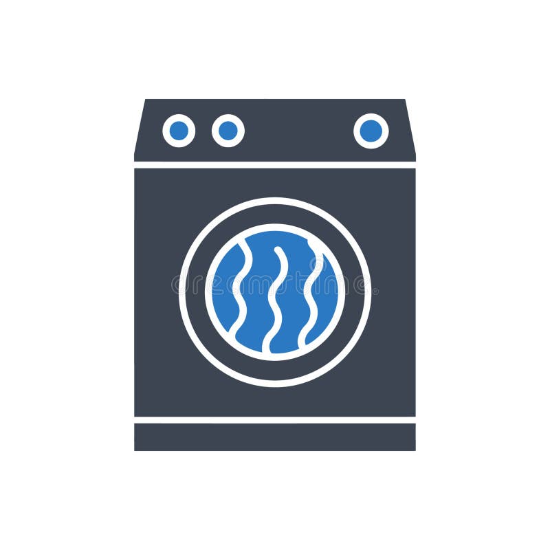 Washing Machine Icon stock vector. Illustration of washing - 361752513