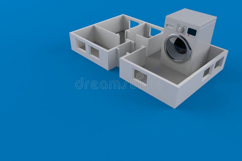 Washing Machine Inside Stock Illustrations – 1,003 Washing Machine ...