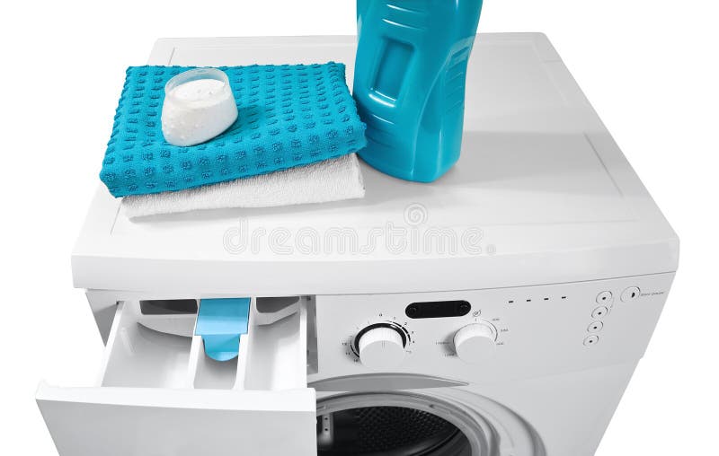 Washing Powder in a Measuring Cup Stock Image - Image of housework ...