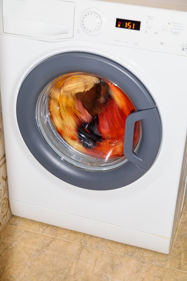 Washing Machine: Laundry Washing Stock Photo - Image of functionality ...