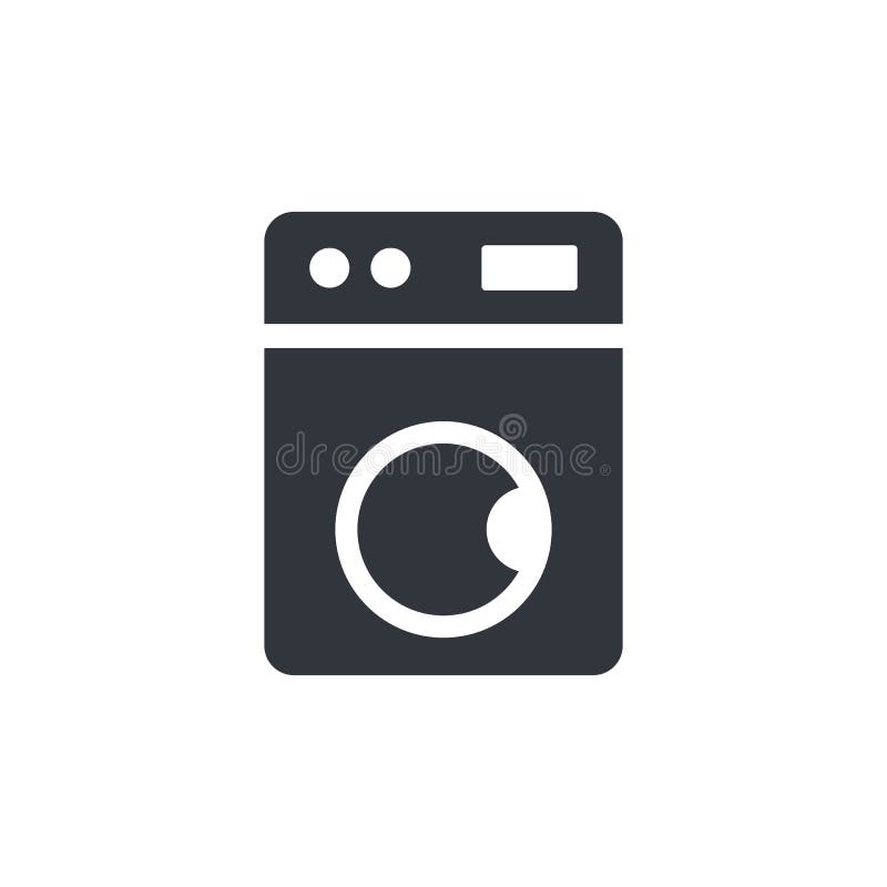 Washing machine logo stock vector. Illustration of technology - 185783028